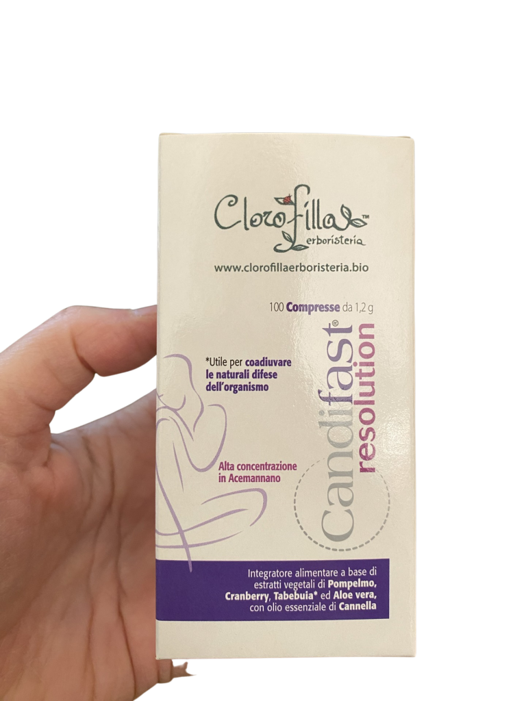 FitoIntimo CandiFast Resolution 100 compresse - Clorofilla Erboristeria